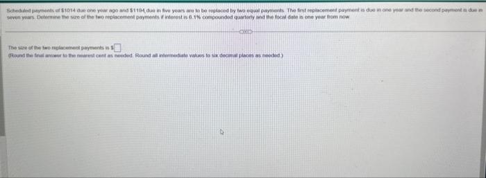 be 3 years afler the chanoo? The acamulakd valy is 1 | Chegg.com