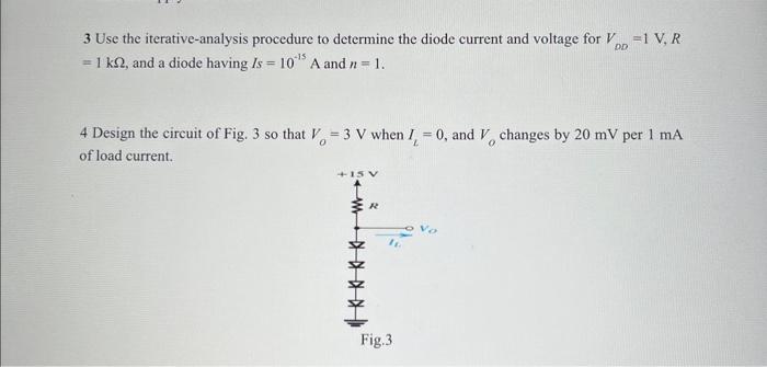 Solved 3 Use The Iterative Analysis Procedure To Determine 