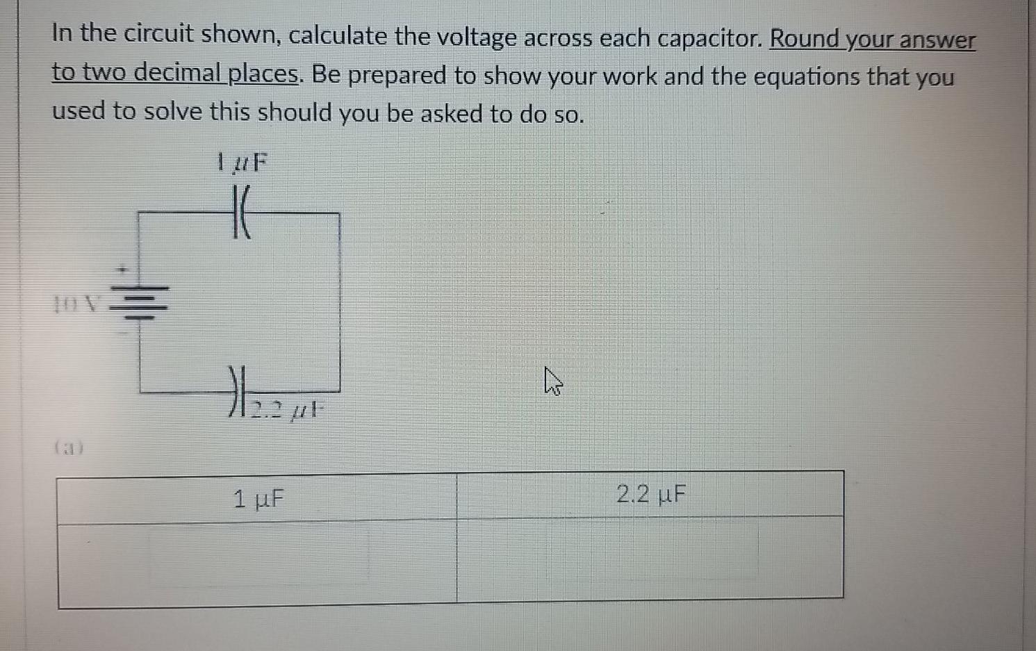 Solved Find the total capacitance for the circuit shown. | Chegg.com