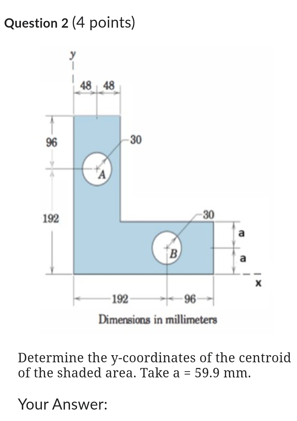 Solved Question 2 (4 points)Determine the y-coordinates of | Chegg.com Solved Question 2 (4 points)Determine the y-coordinates of | Chegg.com