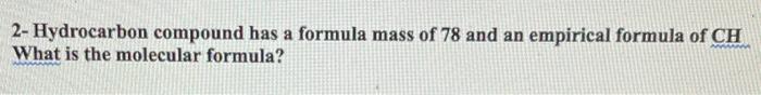 Solved A. What is the empirical formula for C3H602? 1) | Chegg.com