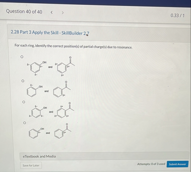 Question 40 ﻿of 400.33 / 12.28 ﻿Part 3 ﻿Apply the | Chegg.com