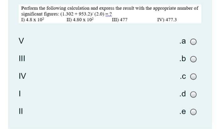 Solved Perform the following calculation and express the | Chegg.com