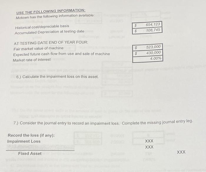 5.) What is the amount of the unrecoverable basis of | Chegg.com