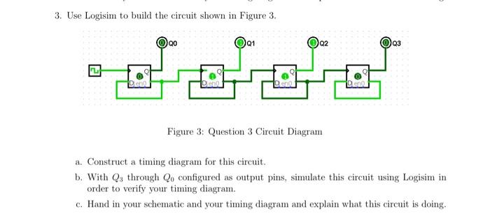 Solved 3. Use Logisim to build the circuit shown in Figure | Chegg.com
