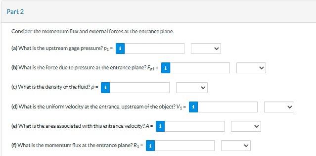 Solved Air (123 kg/m3) flows past an object in a 2 | Chegg.com