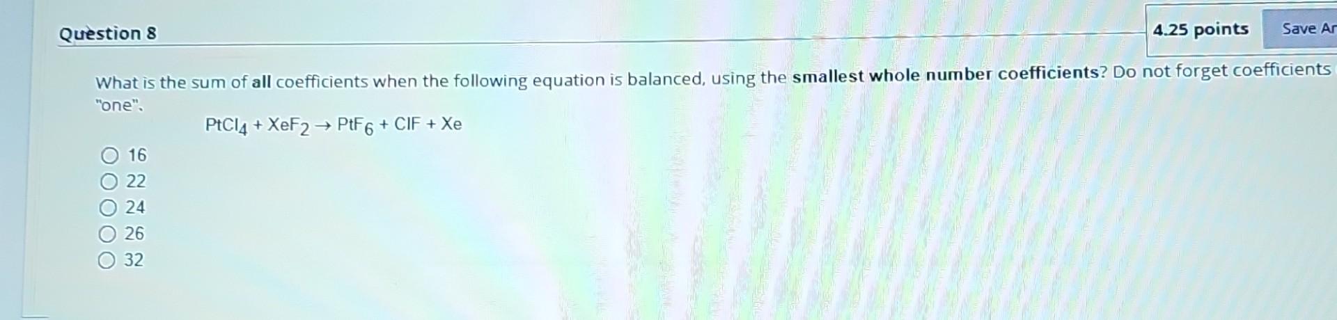 Solved What is the sum of all coefficients when the | Chegg.com