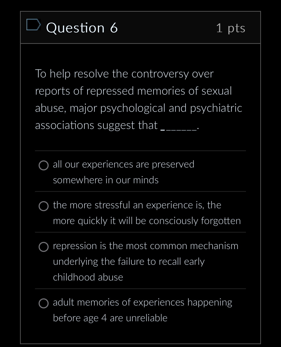 Solved Question 61 ﻿ptsTo help resolve the controversy over | Chegg.com