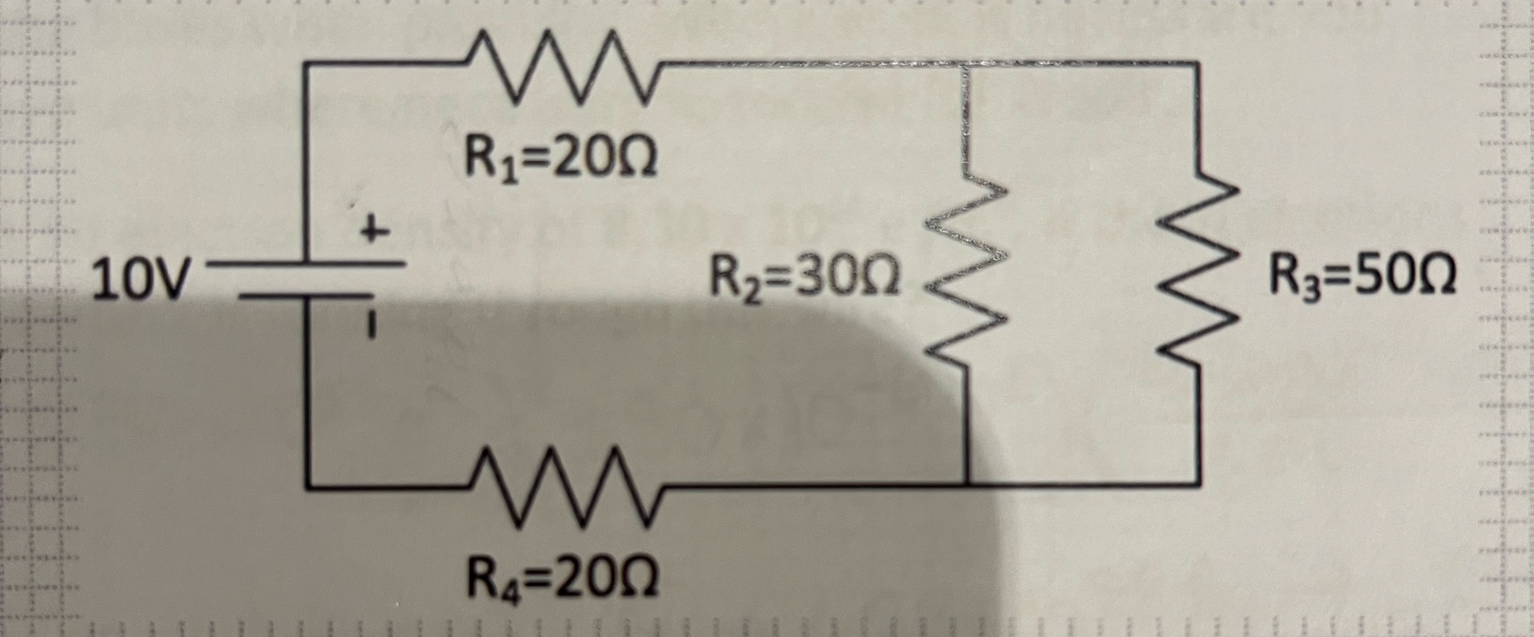 Solved Determine the equivalent resistance in the circuit | Chegg.com