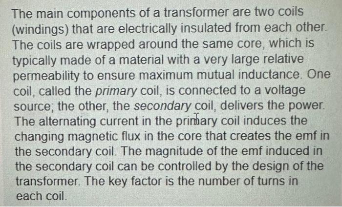 Solved Learning Goal: One of the advantages of alternating | Chegg.com