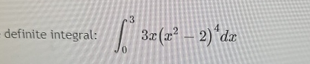 Solved what are the steps to find definite integral: | Chegg.com
