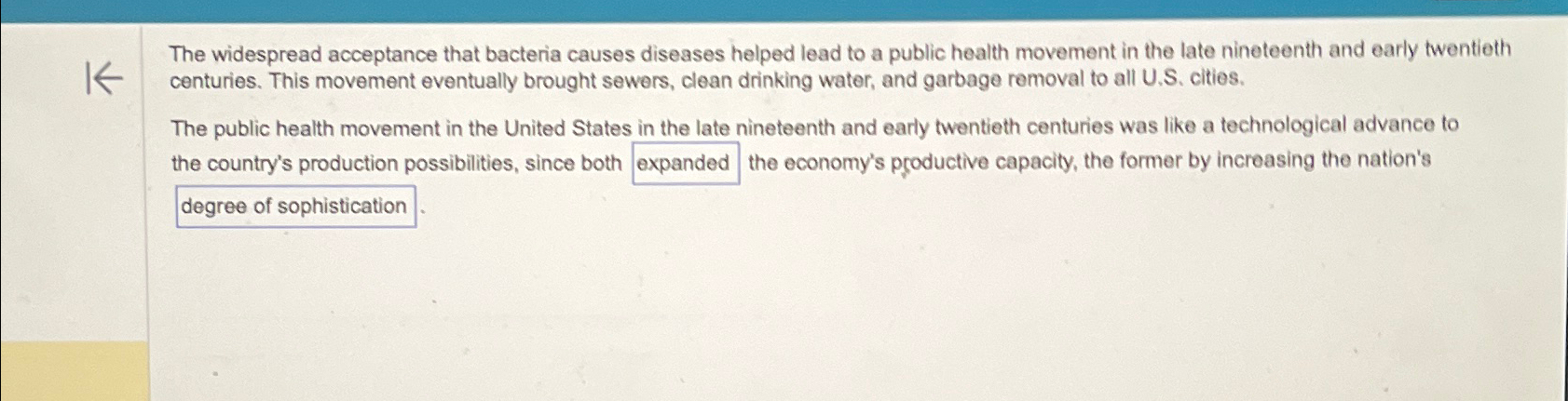 Solved The widespread acceptance that bacteria causes | Chegg.com