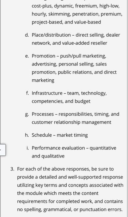 Module 4 Activities and Assessments Module 4 Project | Chegg.com