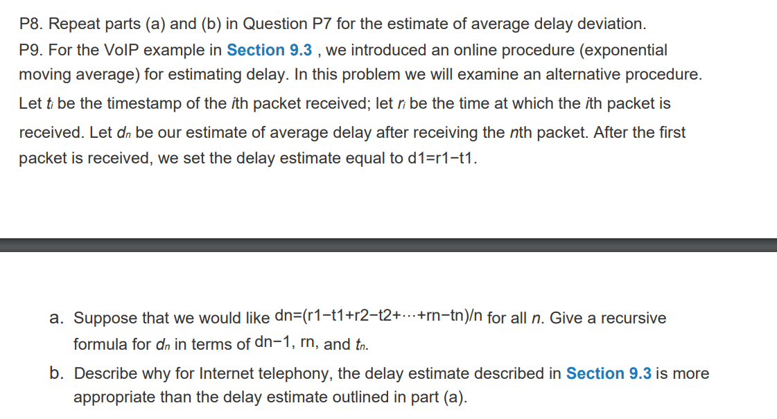 P8. ﻿Repeat parts (a) ﻿and (b) in ﻿Question P7 ﻿for | Chegg.com