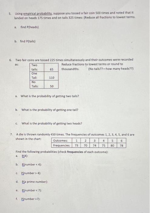 MAT 143 Worksheet 10.1 Please show all work and | Chegg.com