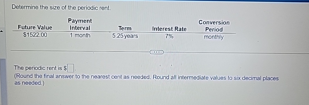 Solved Determine the size of the periodic | Chegg.com