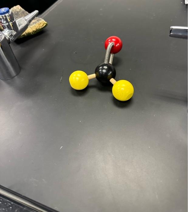 Solved molecule? molecular model ? structural formula ? | Chegg.com