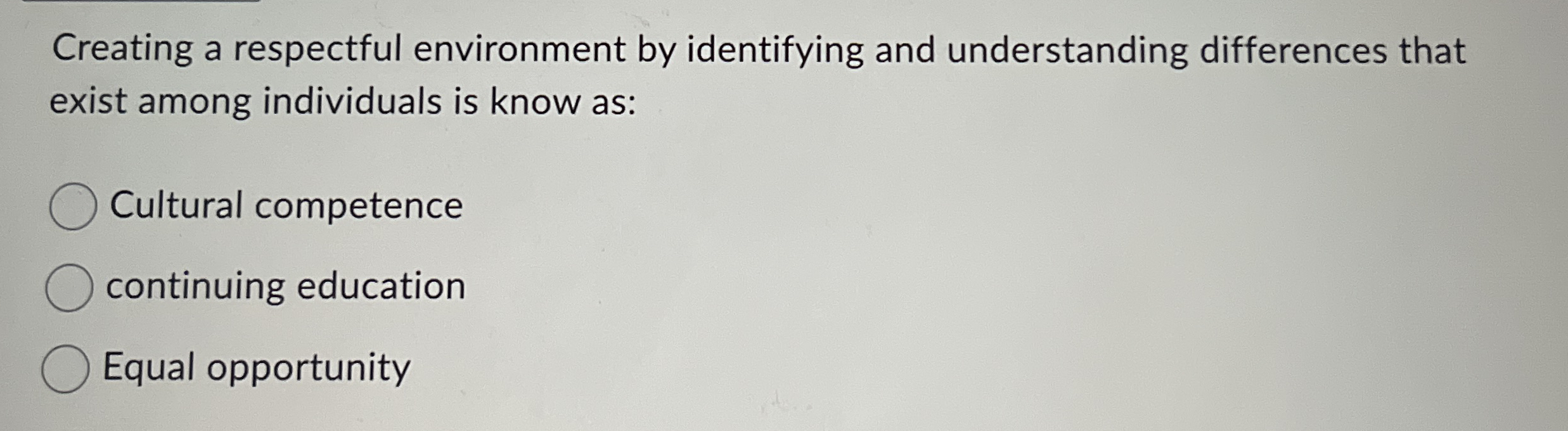Solved Creating a respectful environment by identifying and | Chegg.com