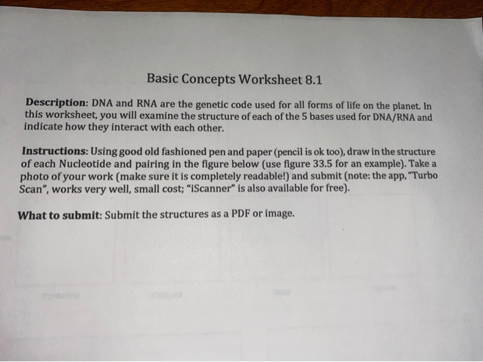 Basic Concepts Worksheet2 Basic Concepts Worksheet | Chegg.com