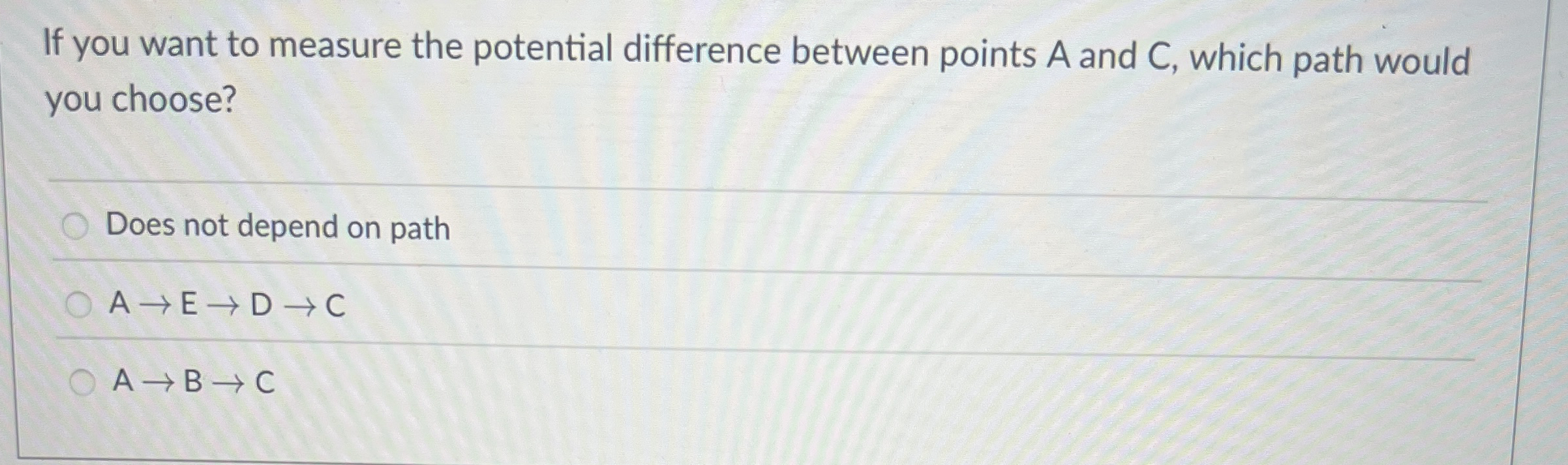Solved If you want to measure the potential difference | Chegg.com