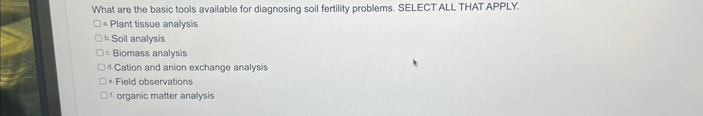 Solved What are the basic tools available for diagnosing | Chegg.com