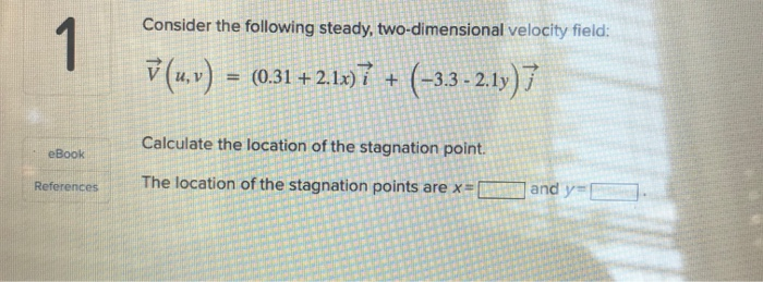 Solved Consider the following steady, two-dimensional | Chegg.com