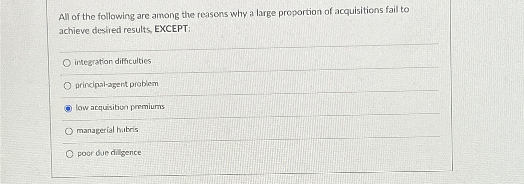 Solved All of the following are among the reasons why a | Chegg.com