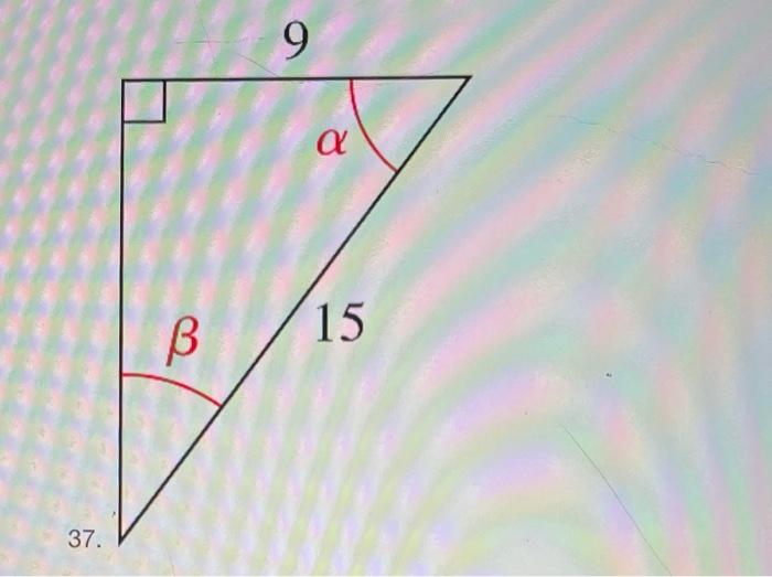 Solved for each given right angle find the exact values of | Chegg.com