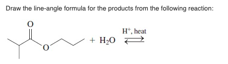 Solved Draw the line-angle formula for the products from the | Chegg.com