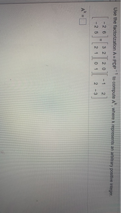 Solved Consider An Nxn Matrix A With The Property That The