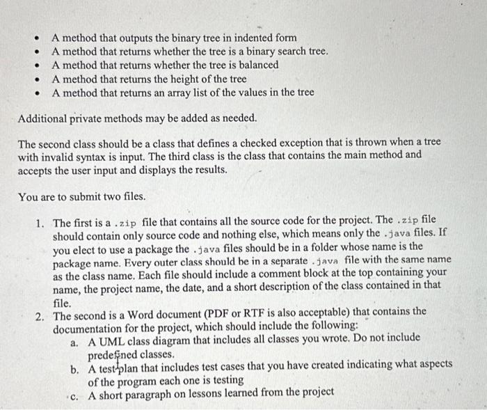 Solved I need help with this project. please provide the | Chegg.com