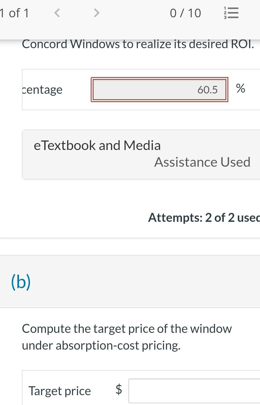 Concord Windows Inc. is in the process of setting a | Chegg.com