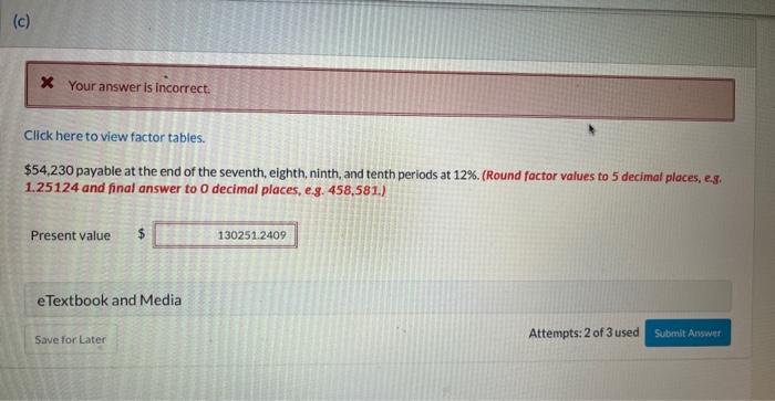 Solved Using the appropriate interest table, compute the | Chegg.com