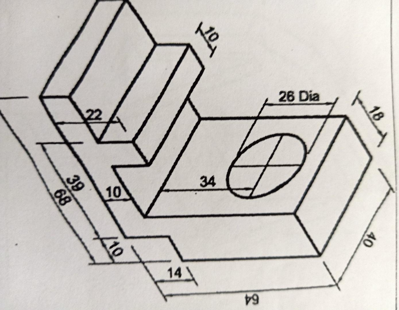 Solved please draw the front at the left and Sid at the | Chegg.com Solved please draw the front at the left and Sid at the | Chegg.com