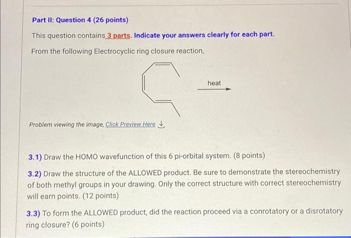 Solved Part II: Question 4 (26 points) This question | Chegg.com Solved Part II: Question 4 (26 points) This question | Chegg.com