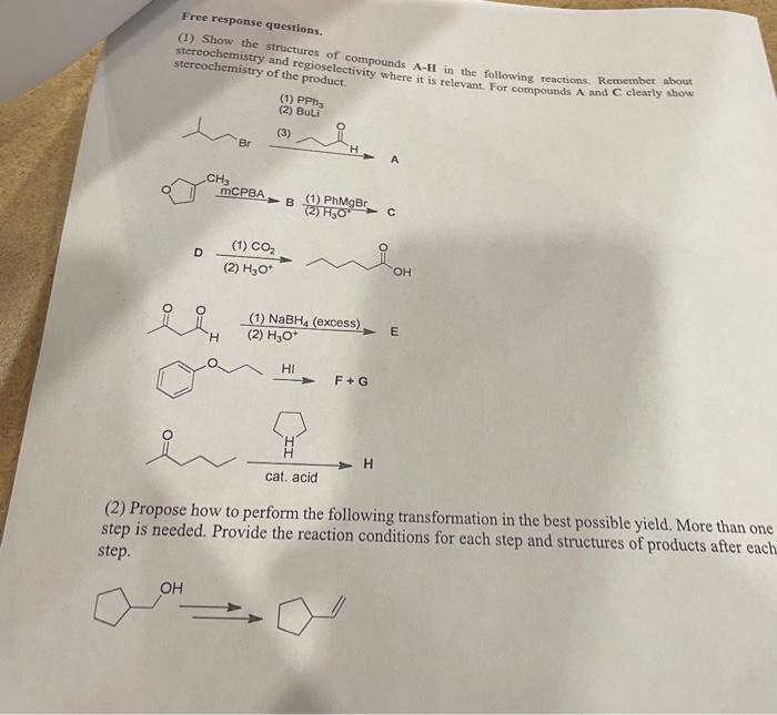 D \\( \\frac{\\text { (1) } \\mathrm{CO}_{2}}{\\text | Chegg.com