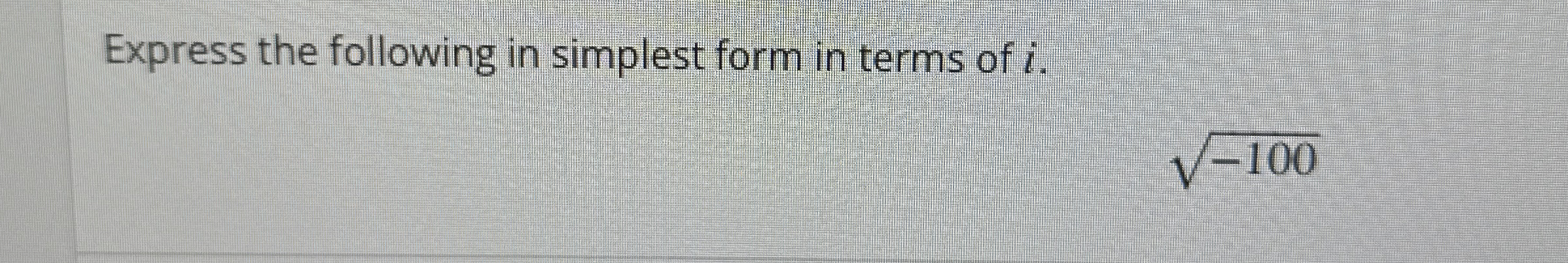 Solved Express the following in simplest form in terms of | Chegg.com