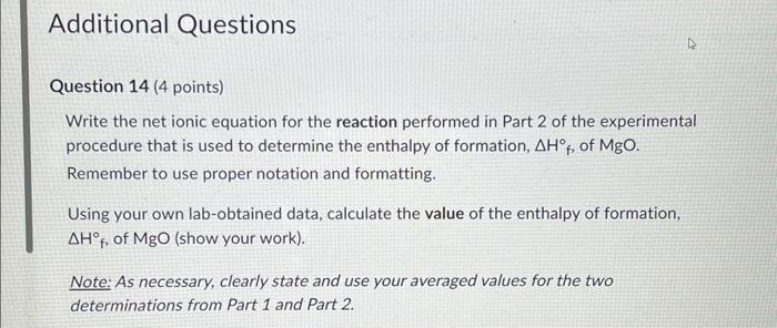 Measured using Top-Loading BalanceUsing your own | Chegg.com