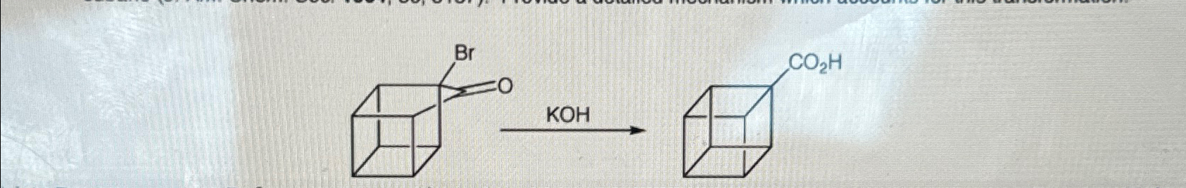The base promoted ring contraction illustrated below | Chegg.com