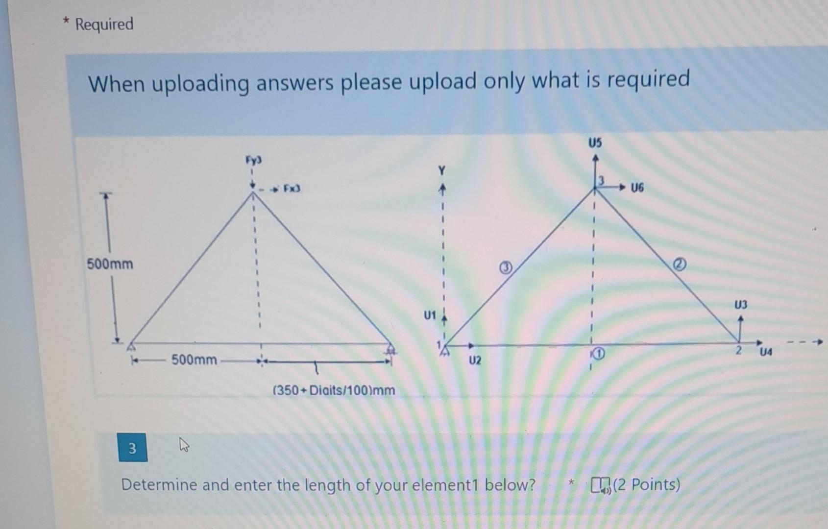 Solved When uploading answers please upload only what is | Chegg.com