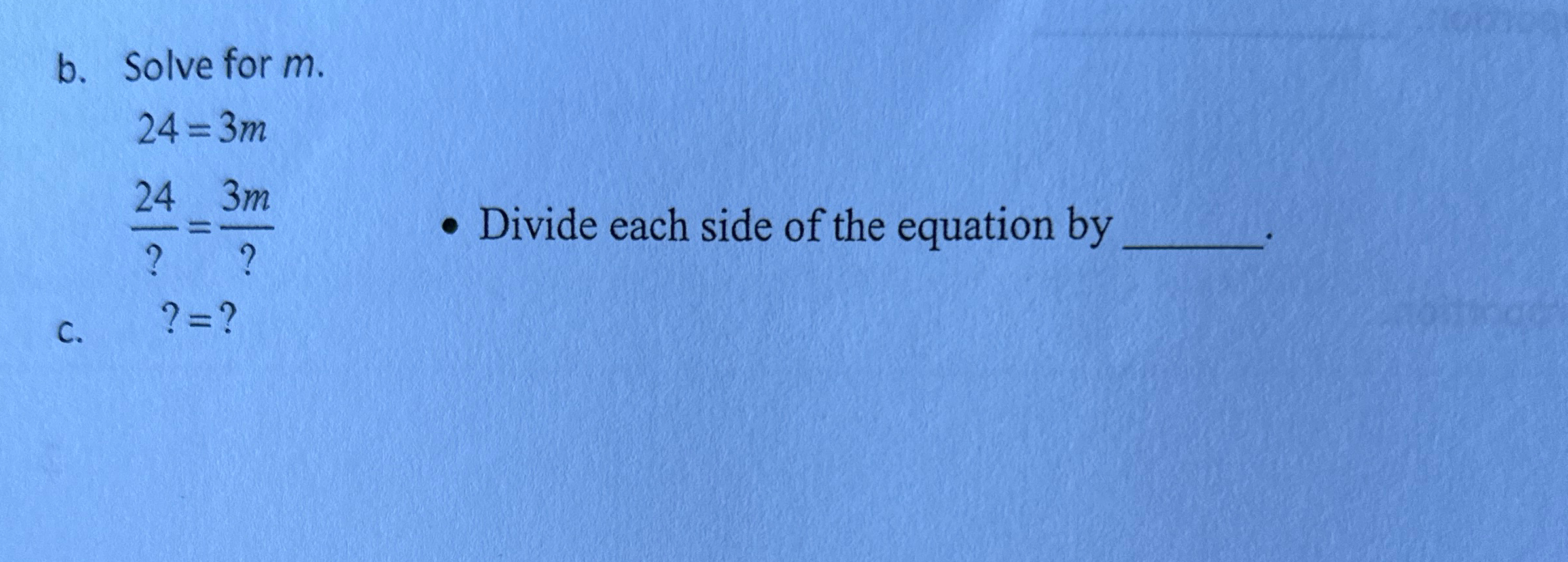 solved-b-solve-for-m-24-3m24-3m-divide-each-side-of-the-chegg