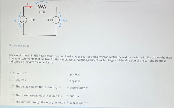 Solved The circuit shown in the figure comprises two ideal | Chegg.com