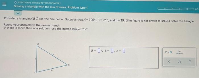Solved O ADDITIONAL TOPICS IN TRIGONOMETRY Solving a | Chegg.com