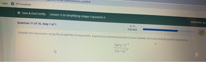 Solved sondesson certify Apps HP Connected Save & End | Chegg.com