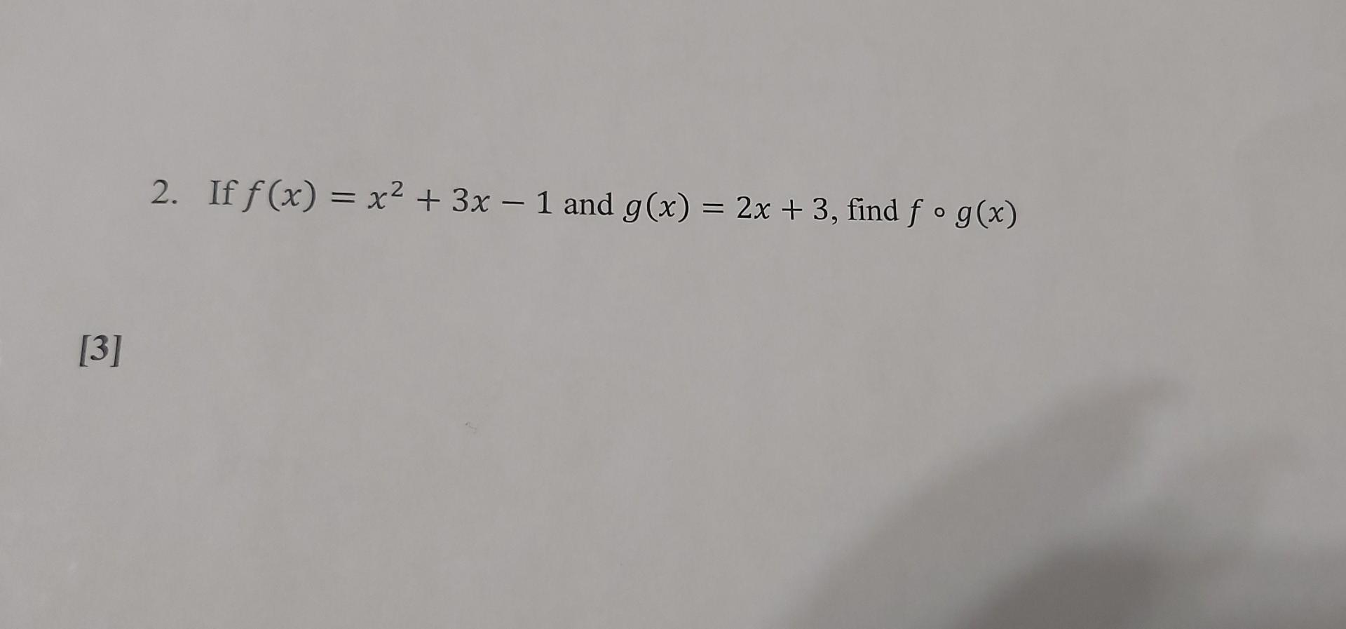 Solved Show algebraically whether the following functions | Chegg.com