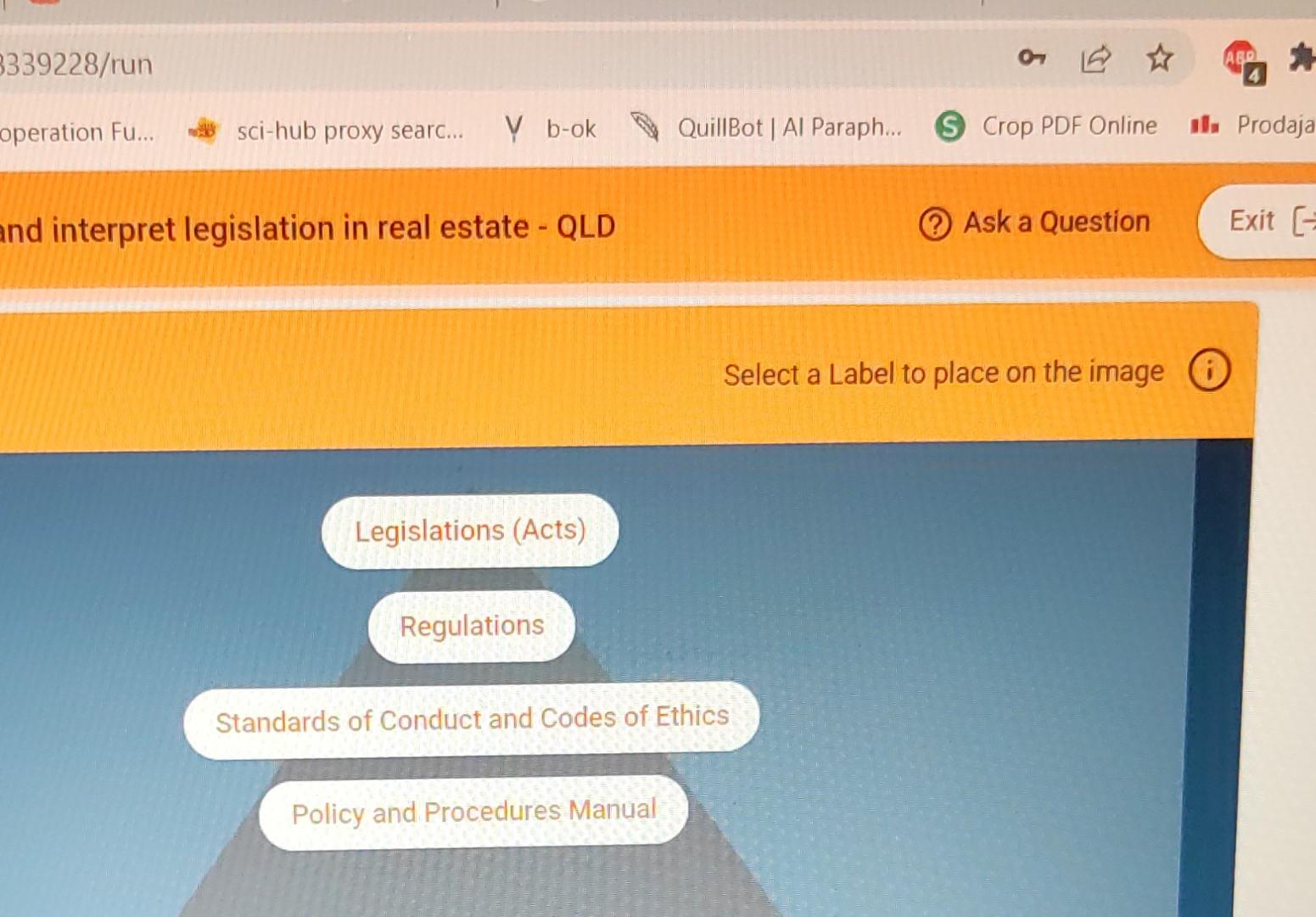 Select a Label to place on the image | Chegg.com