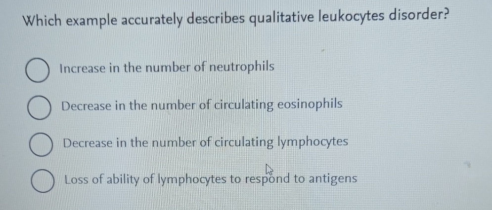 Solved Which example accurately describes qualitative | Chegg.com