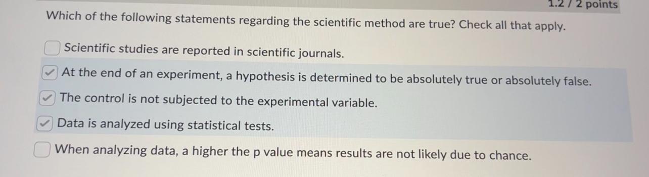 Solved Which of the following statements regarding the | Chegg.com