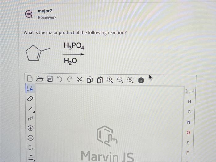 Solved When cyclohexene acts as a nucleophile and donates a | Chegg.com