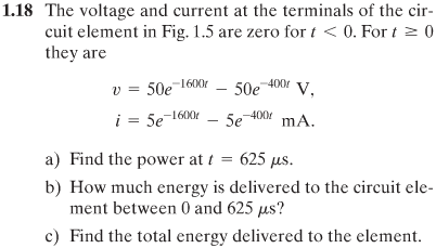 Solved The Ideal Basic Circuit Element Figure 1.5 A An | Chegg.com